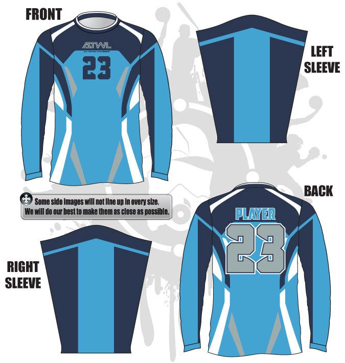 Decorous Men's Long Sleeve Jersey – All The Way Live Designs