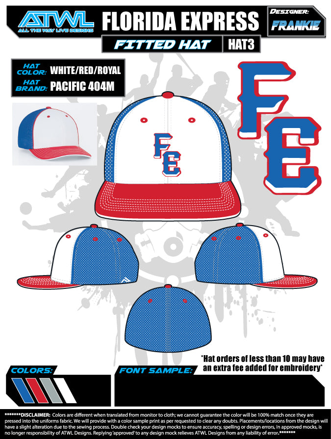Florida Express Hats – All The Way Live Designs